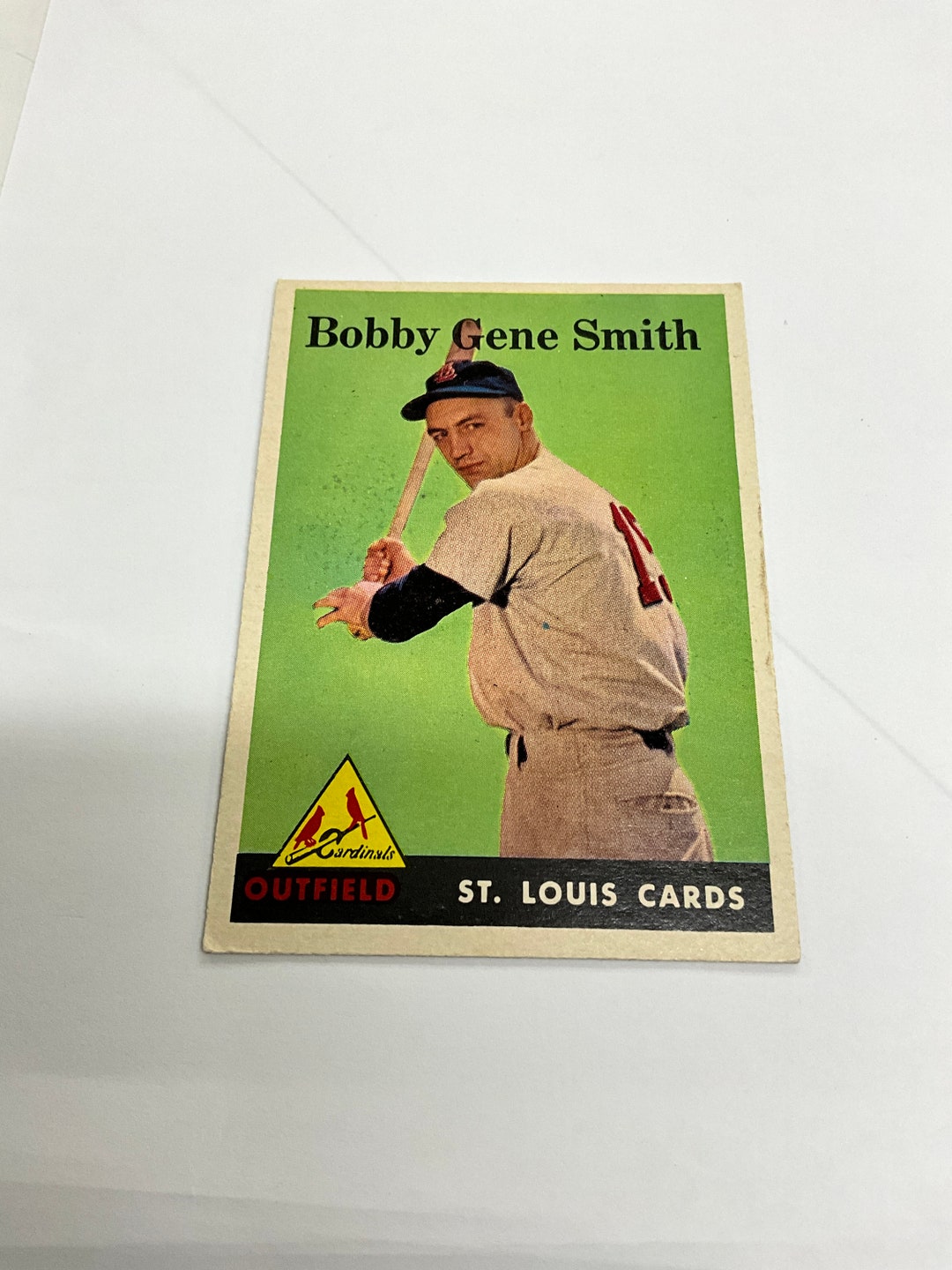 Original Vintage 1958 Topps Baseball, Bobby Gene Smith, Card No. 402 ...