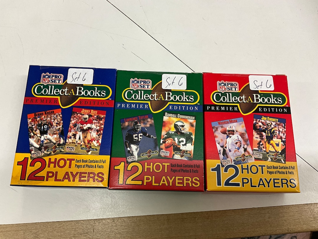 1990 NFL Pro Set Series 1,2, and 3, Factory Sealed Box, Premier Edition ...
