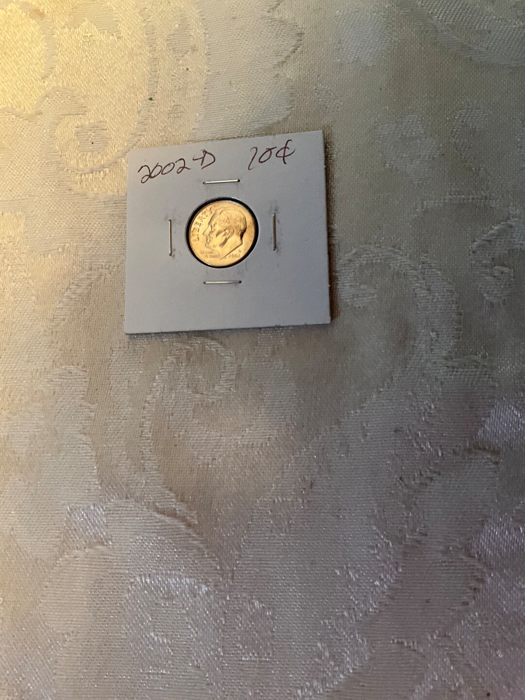 2002-D Roosevelt Dime Coin, Coin No. 16437, in Protective 2x2 - Etsy