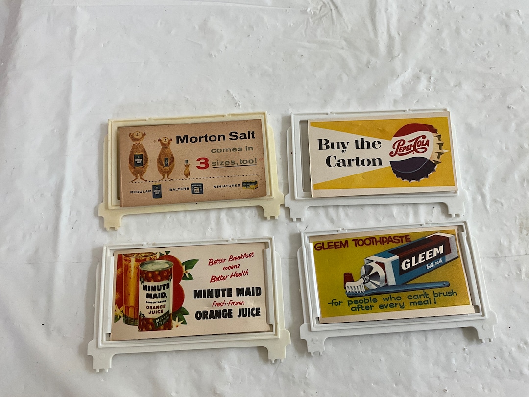 Lionel Electric Trains - 4 Miniature Billboards W/ Reversible Cardboard ...