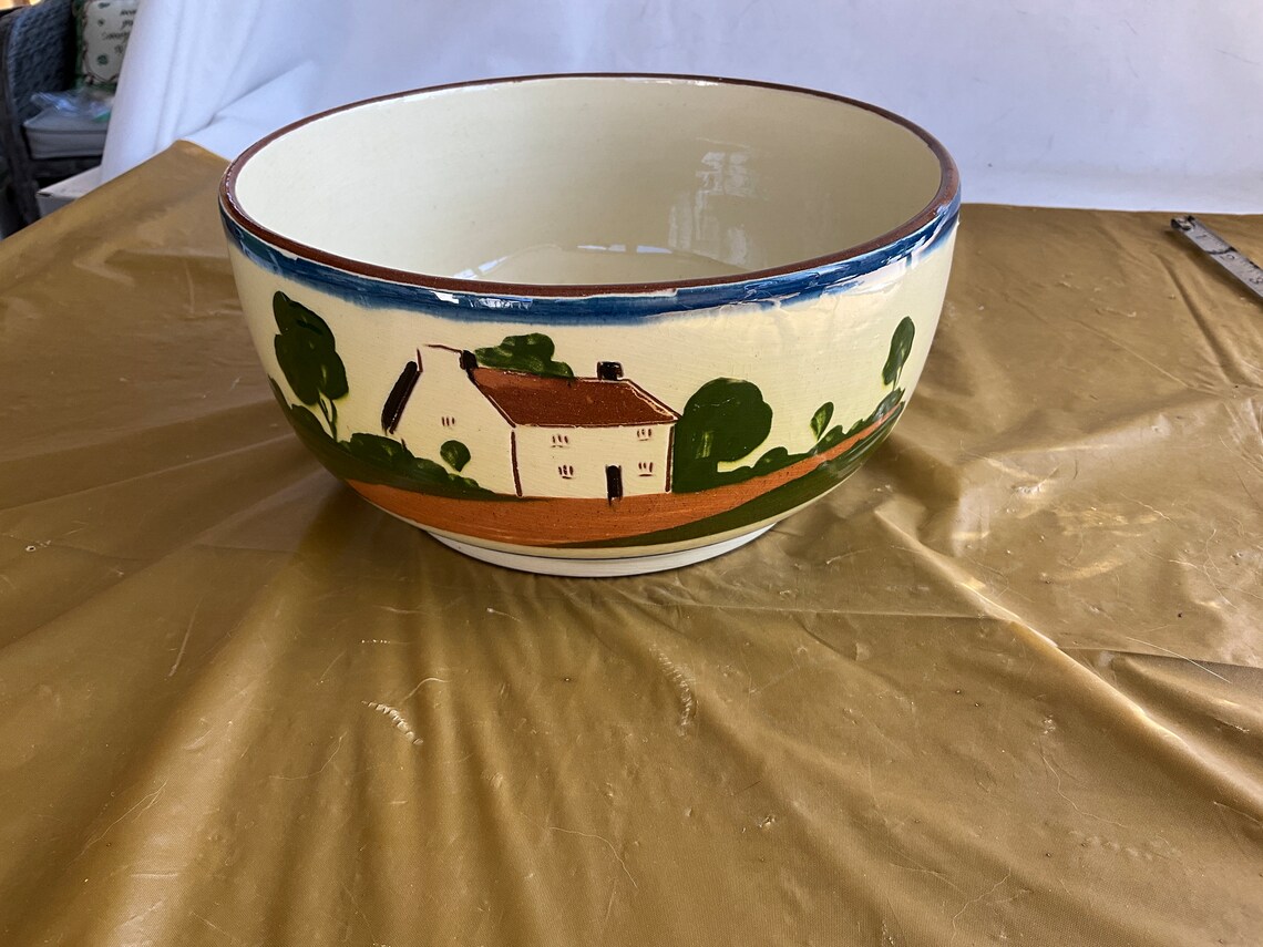 Watcombe Devon Torquay motto Ware Pottery 7.5dia X 3.75T - Etsy