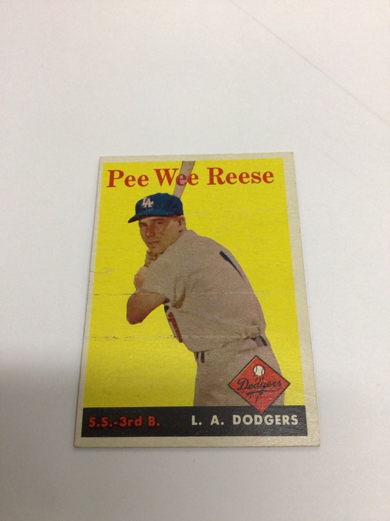 Pee Wee Reese Rookie Card