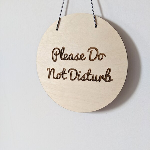Please Do Not Open the Door Sign - Etsy