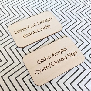 Custom Product Display Signs / Wooden Market Sign / Flat - Etsy UK