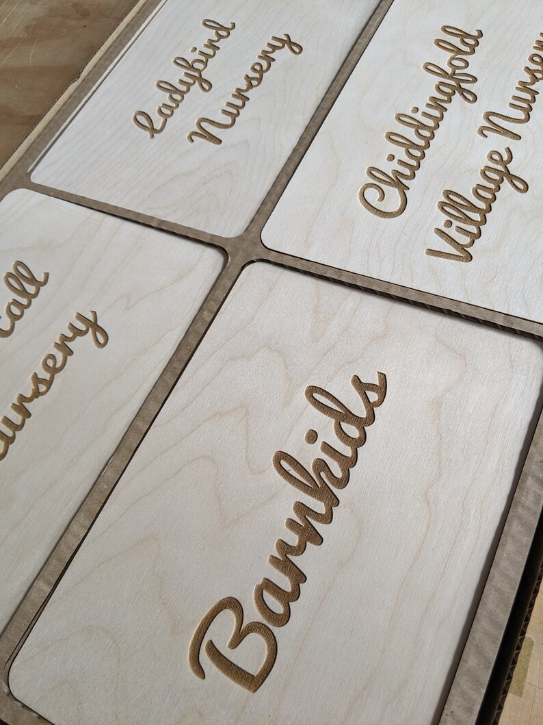 Custom Product Display Signs / Wooden Market Sign / Flat - Etsy UK