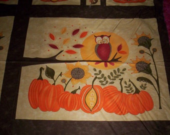 Sale!! 1 Panel Welcome Fall by Deb Strain for Moda Fabrics Pumpkins ...