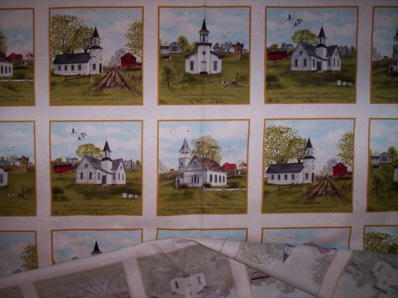 1 panel Heading Home by Billy Jacobs for Elizabeth Studios | Etsy