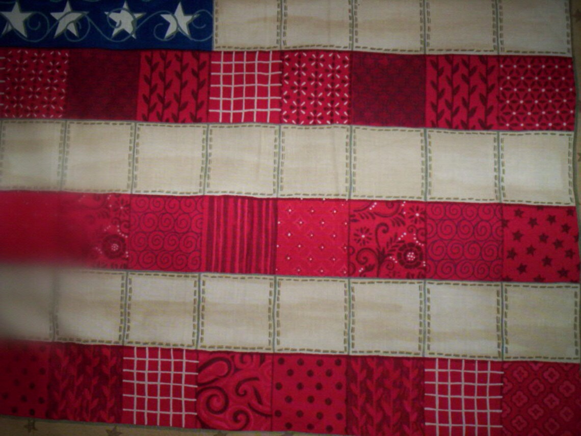 1 Panel Sew America by Deb Strain for Moda Fabrics Tea Dyed - Etsy