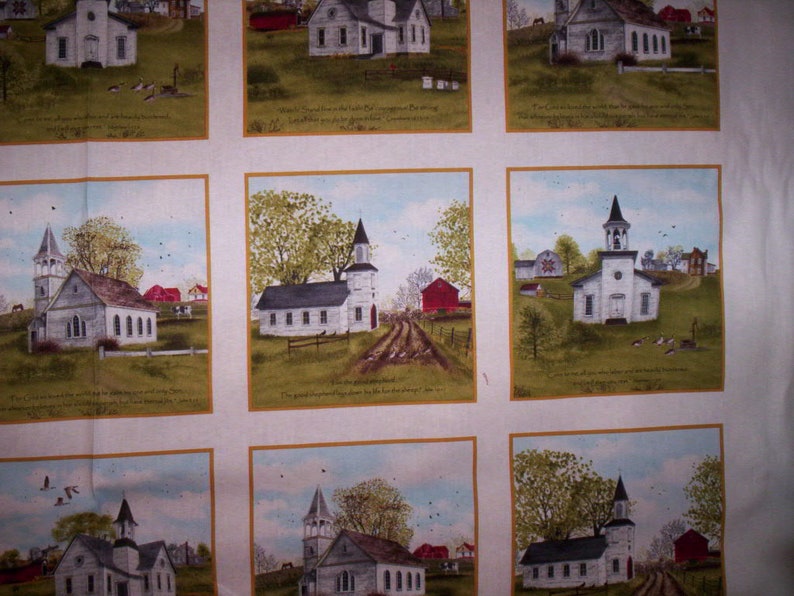 1 panel Heading Home by Billy Jacobs for Elizabeth Studios | Etsy