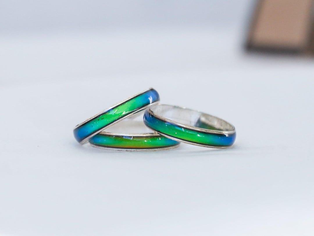 Amazingly Thin Colour Changing Mood Ring - Etsy