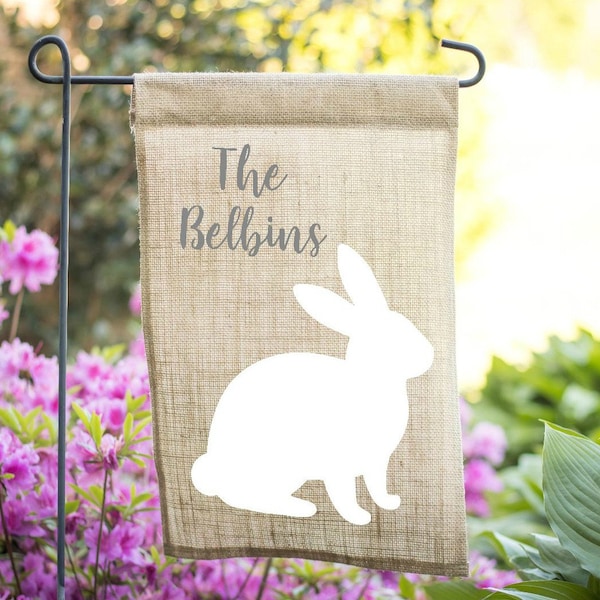 Spring Burlap Banner - Etsy