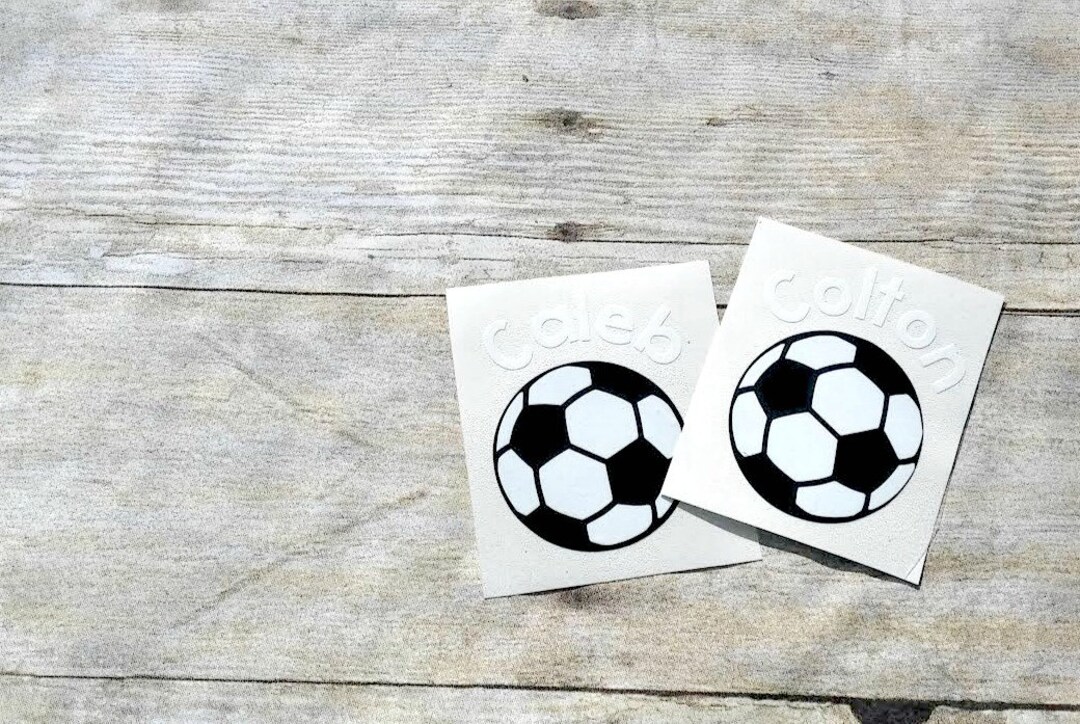 Soccer Decal, Personalized Sports Decal, Monogrammed Soccer Decal ...