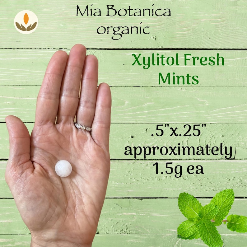 Organic Xylitol Fresh Mints, Only 2 Ingredients! Keep a Healthy Balance ...