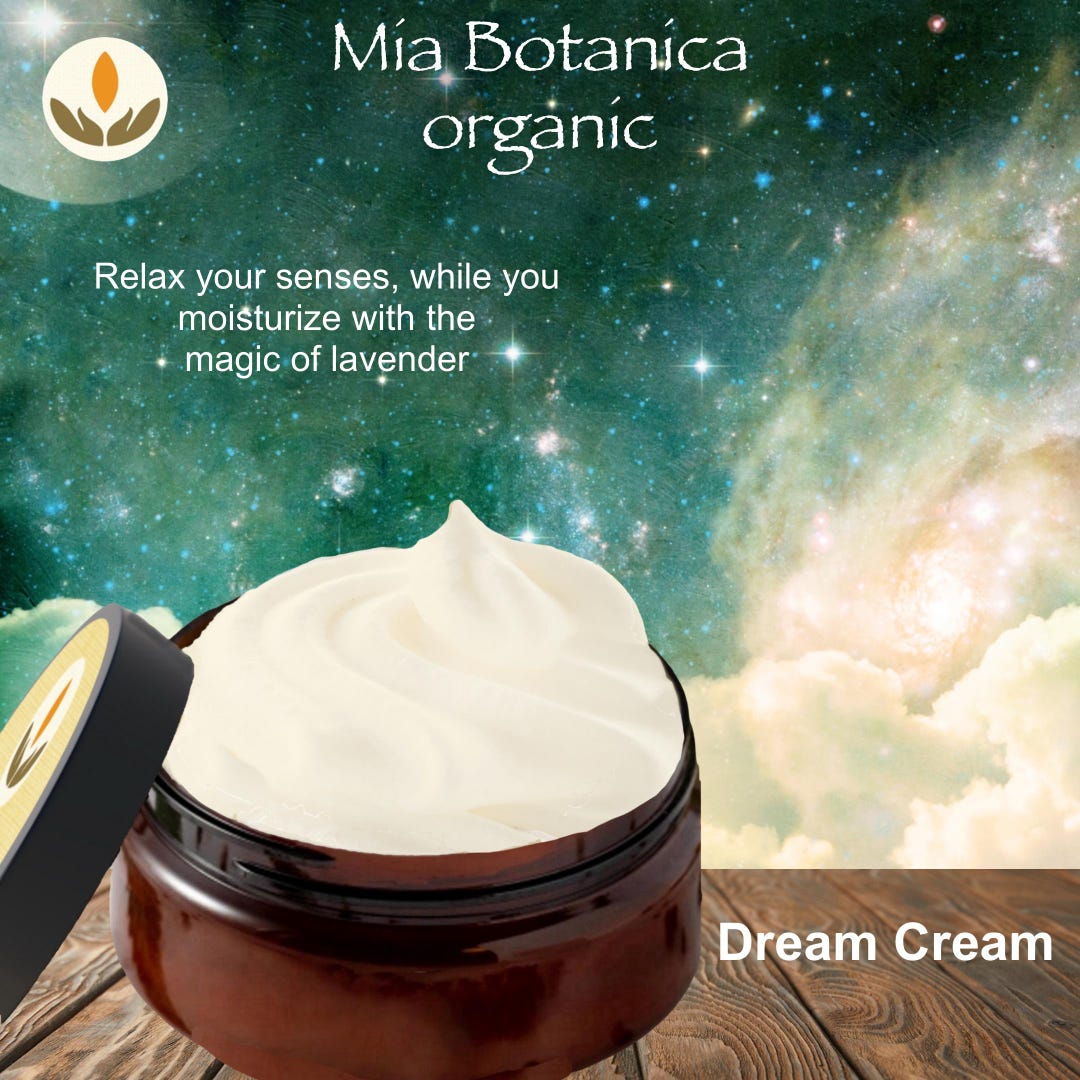 Dream Cream, Restful Night's Sleep, Relax Muscles, Ease Senses With the ...