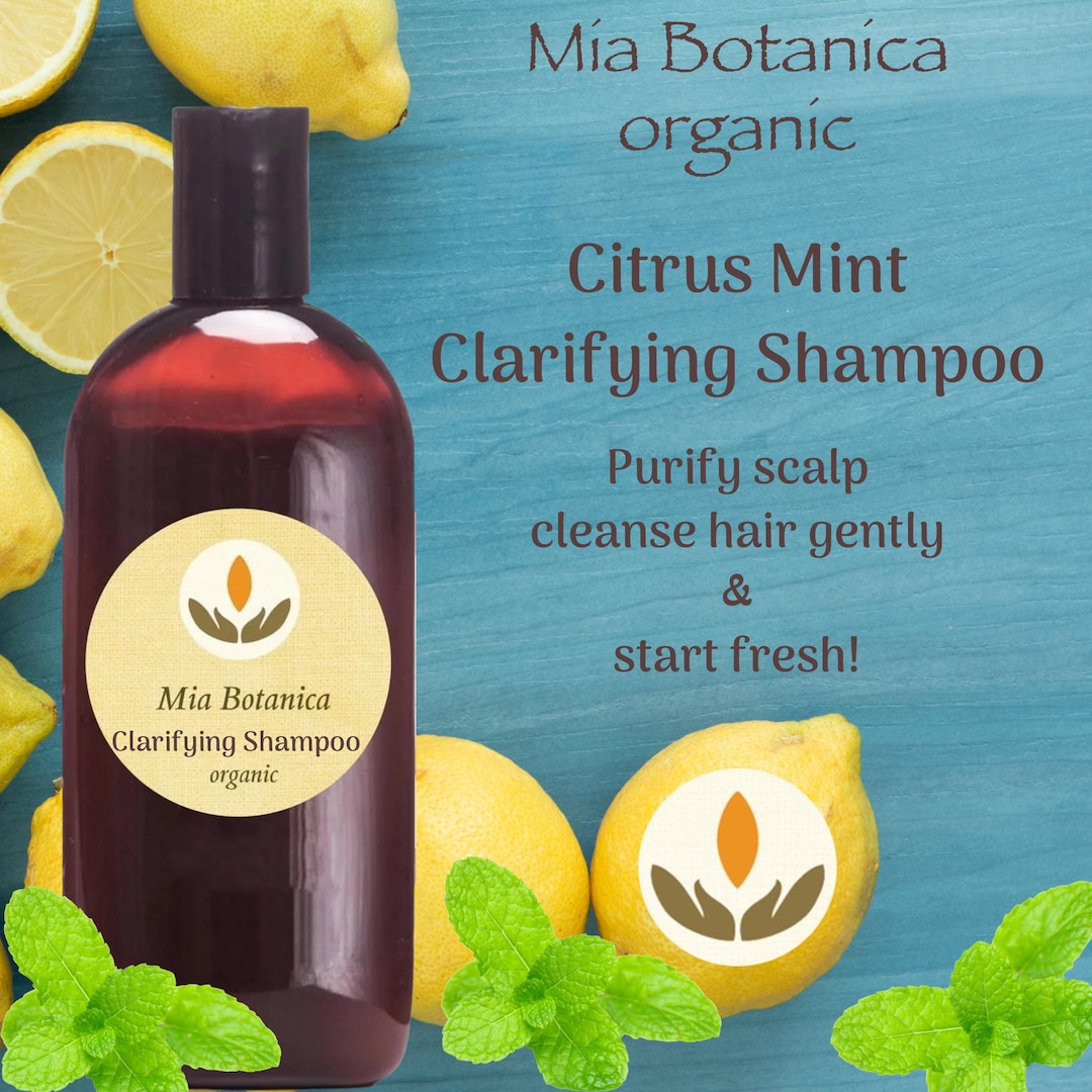 Citrus Mint Clarifying Shampoo, Banish Build-up for a Clarified Scalp ...