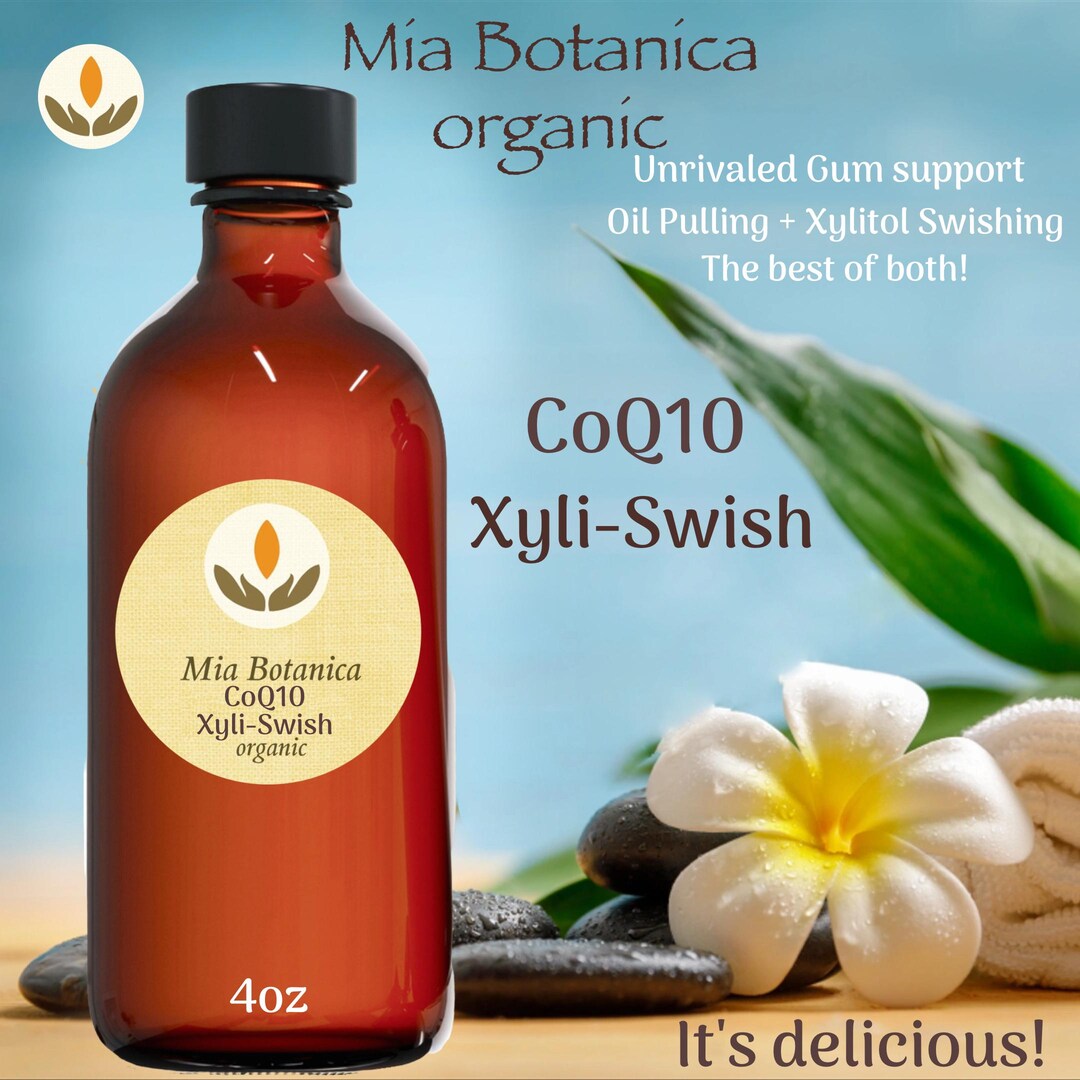 Coq10 Xyli-swish Mouthwash, Oil Pulling With Xylitol, Intensive Perio ...