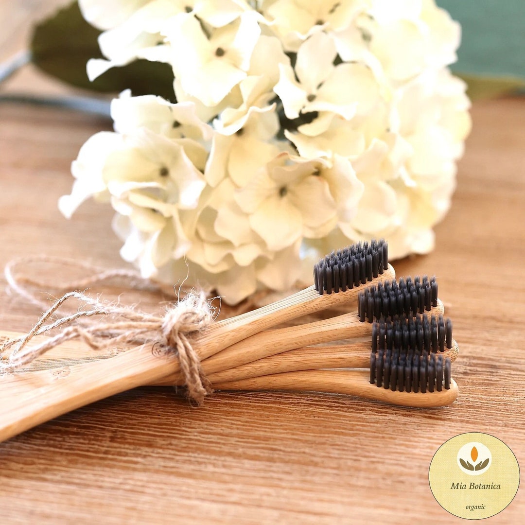 Organic Bamboo, Charcoal Infused, Bpa-free TOOTHBRUSH, Stronger Than ...