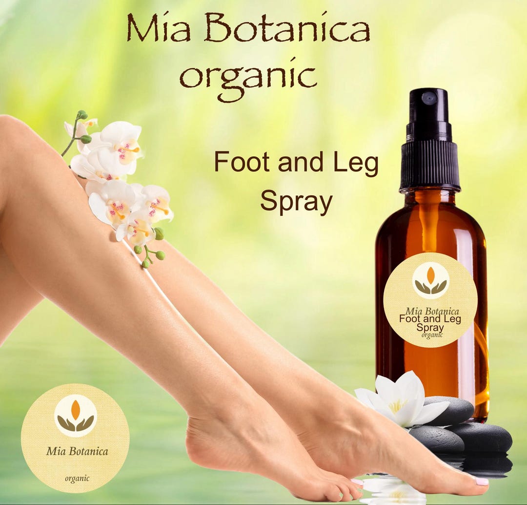 Organic Foot and Leg Spray, Peppermint Orange, Pamper You or a Loved ...