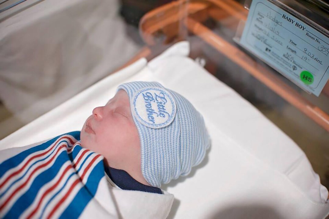 Little Brother Hat, Boy Hospital Hat, Newborn Boy Hat, Newborn Boy Hat ...