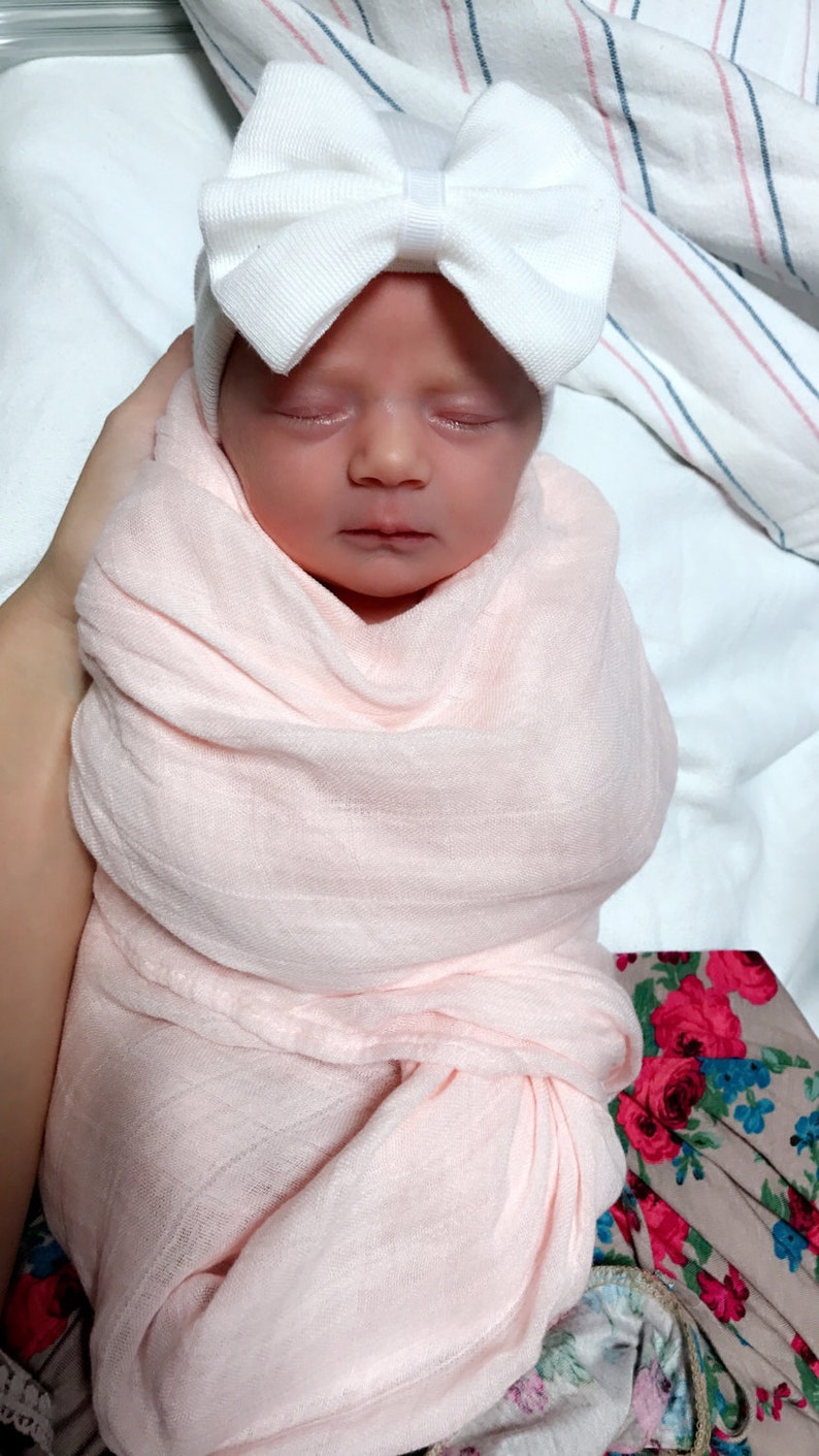 White Baby Hat White Newborn Hat Newborn Beanie Baby - Etsy