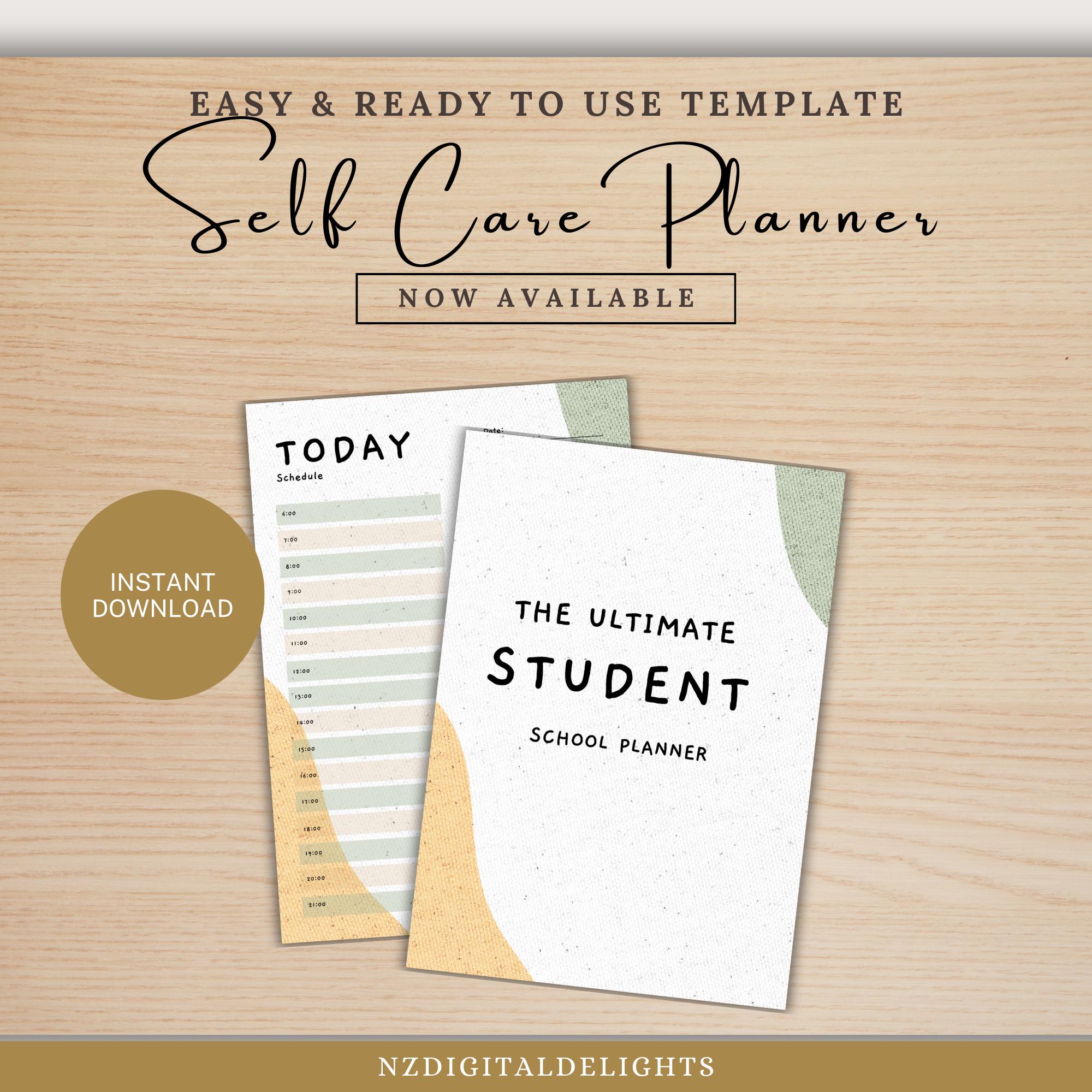 Student Planner, Academic Weekly Planner, Daily Organizer, School ...