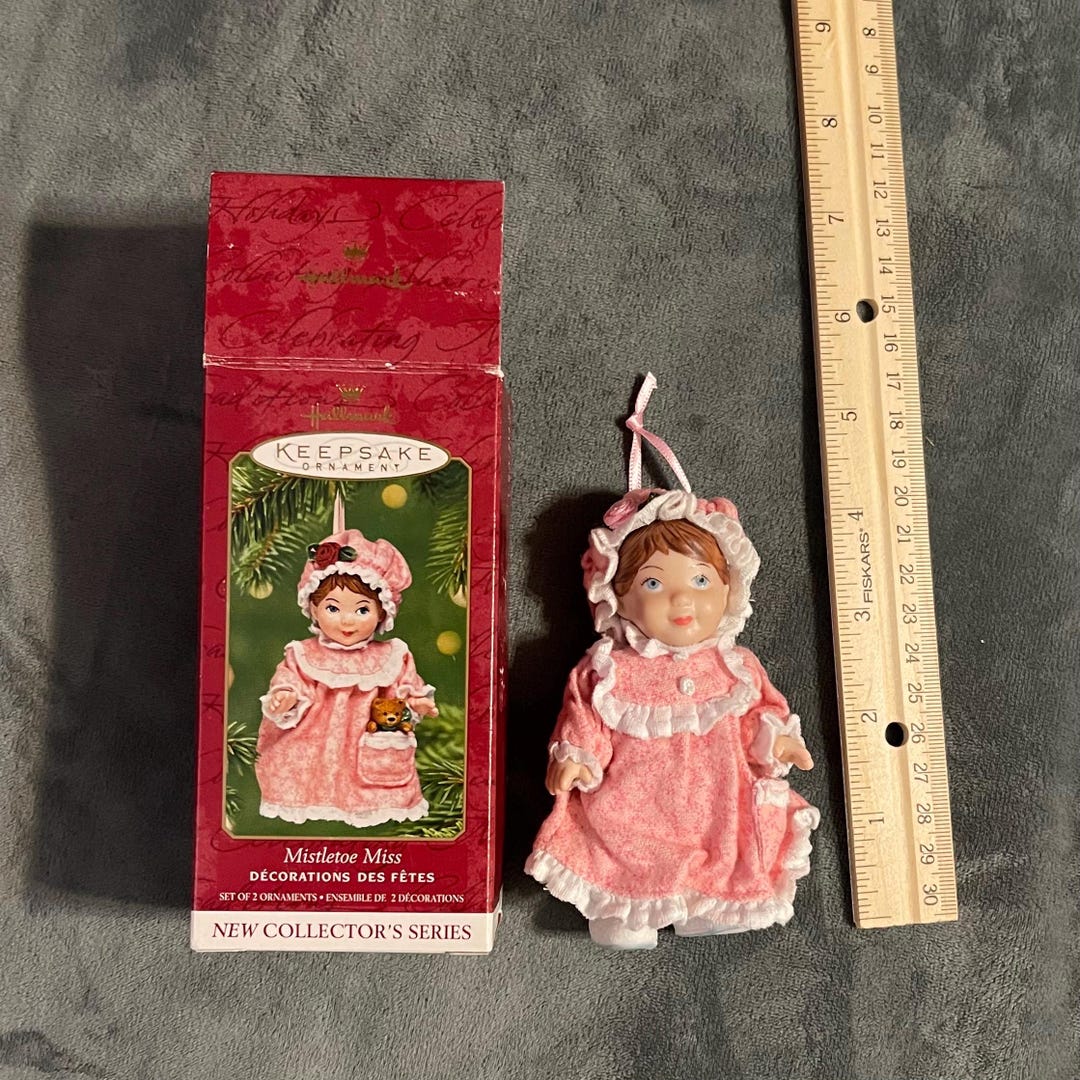 Brand NEW Hallmark 2001 Keepsake Mistletoe Miss Ornament. - Etsy