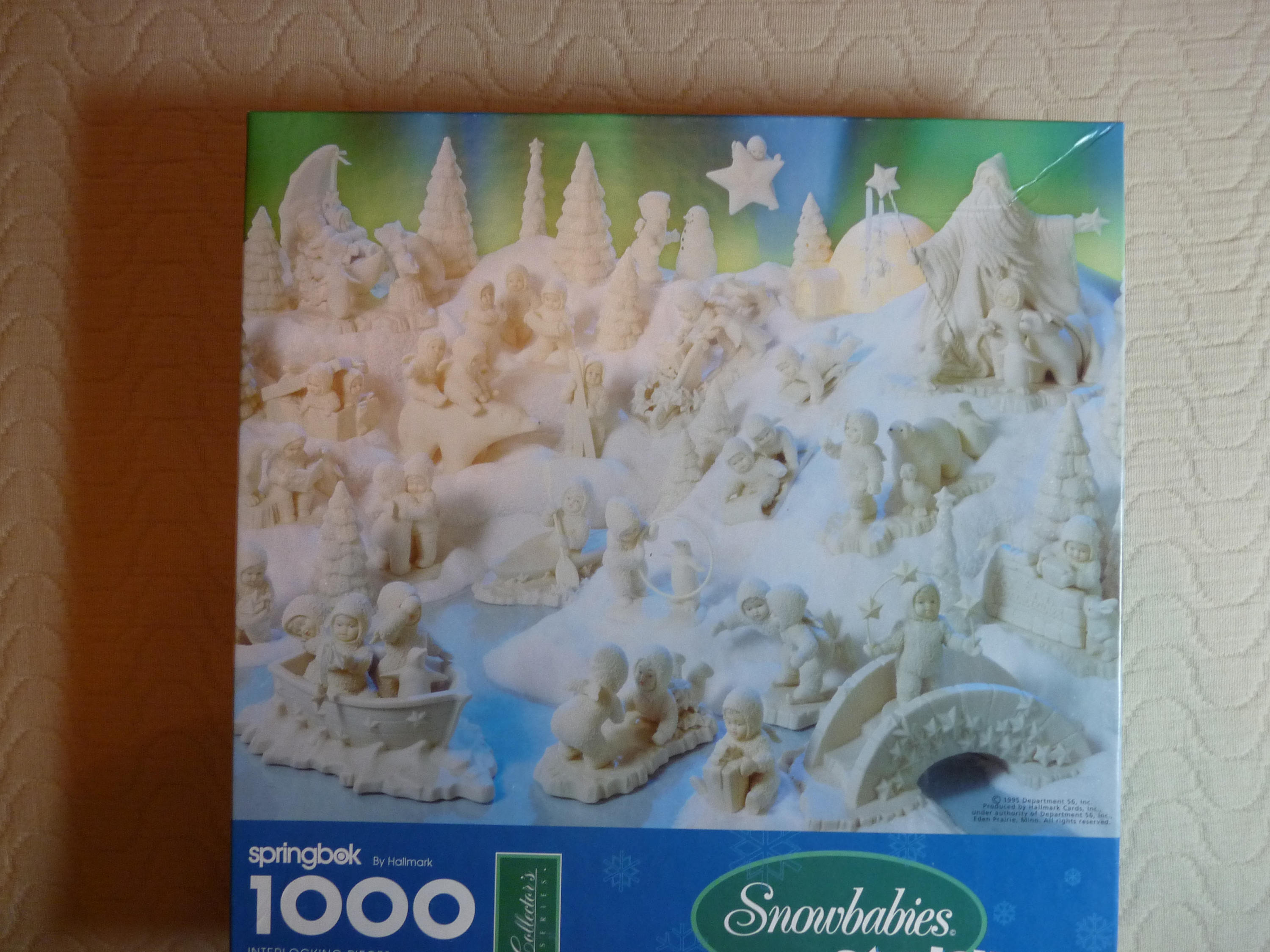 Hallmark Springbok Dept 56 Snowbabies at Play 1000 PC Xmas Puzzle for ...