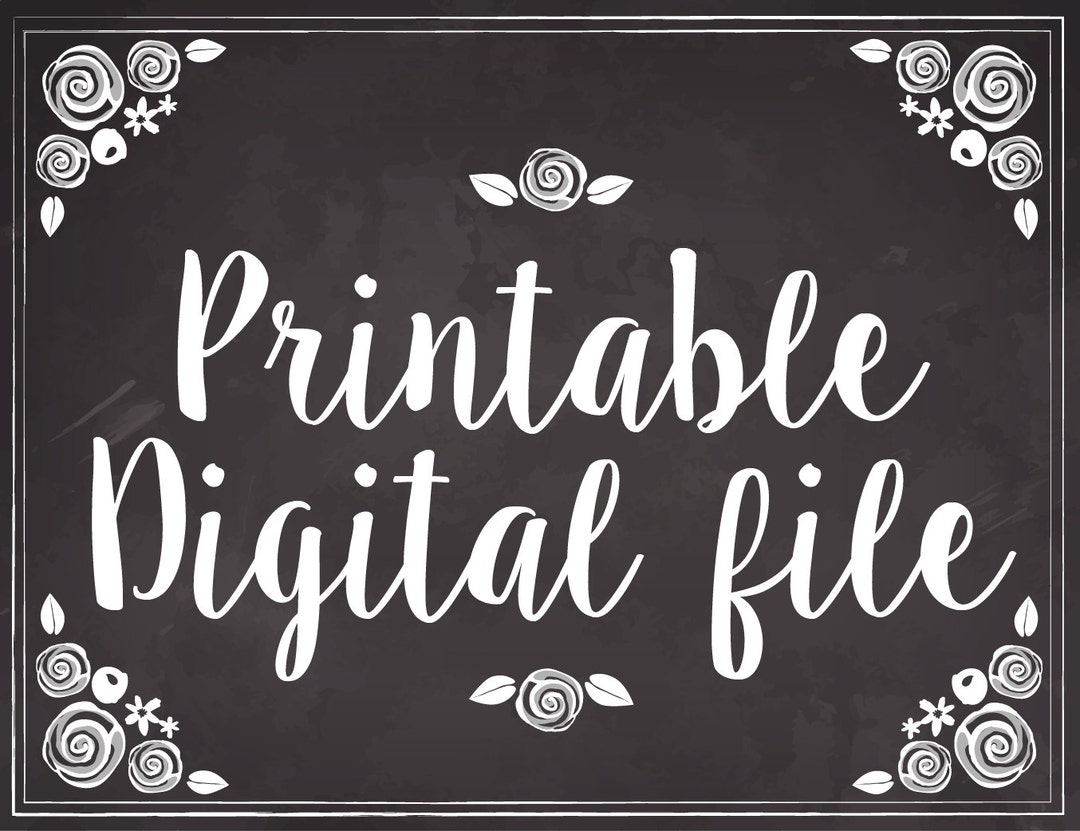 Printable Digital File Customized Label - Etsy