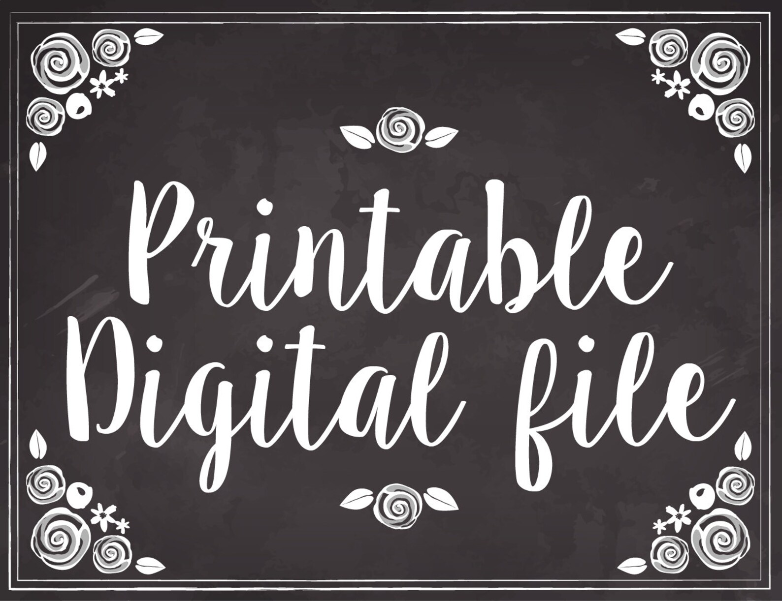 Printable Digital File Customized Label - Etsy
