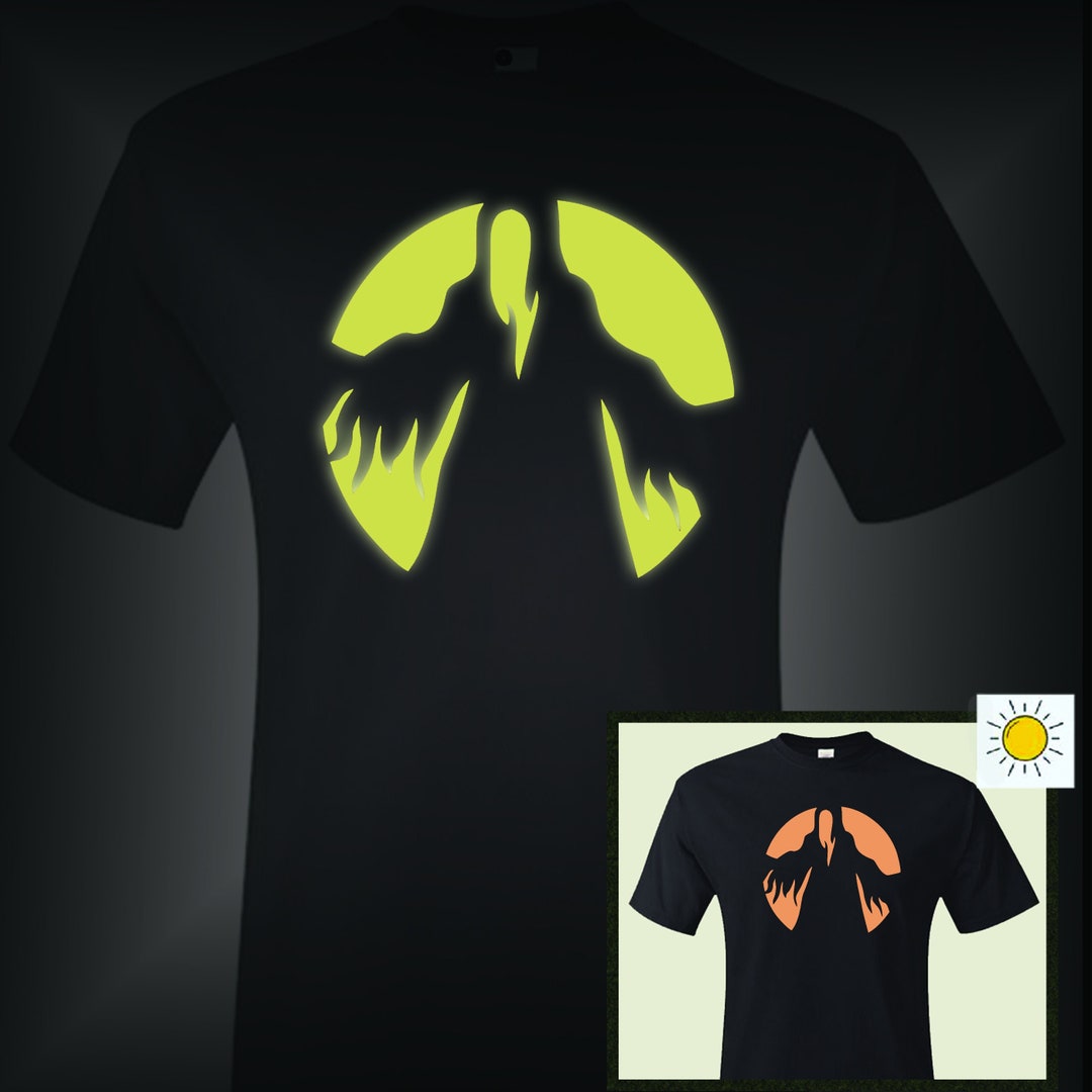 DIY Glow in the Dark Ghost Tunic Iron-on Vinyl Designs Ready to Press ...