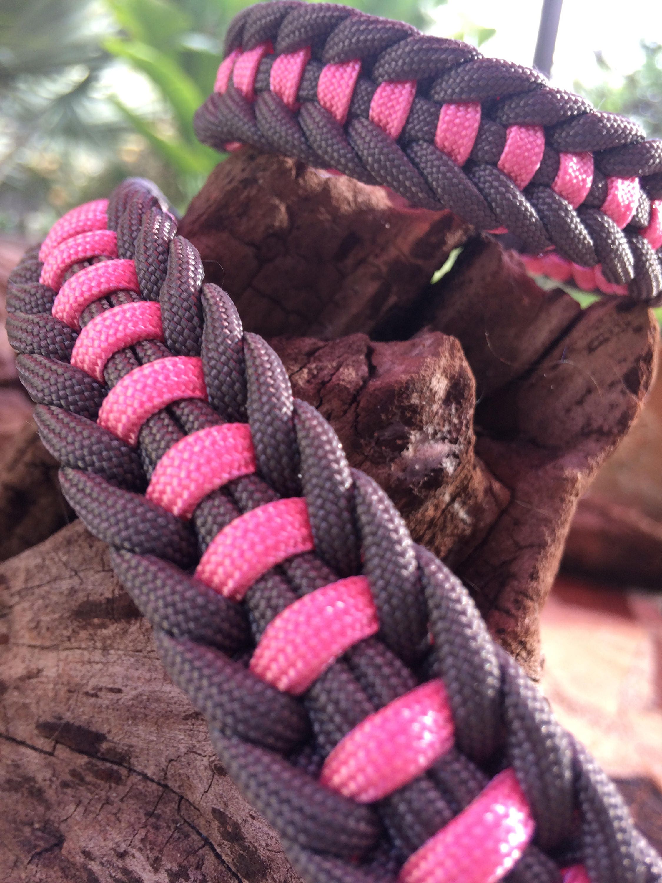 Jagged Ladder Knot Paracord Bracelet - Etsy