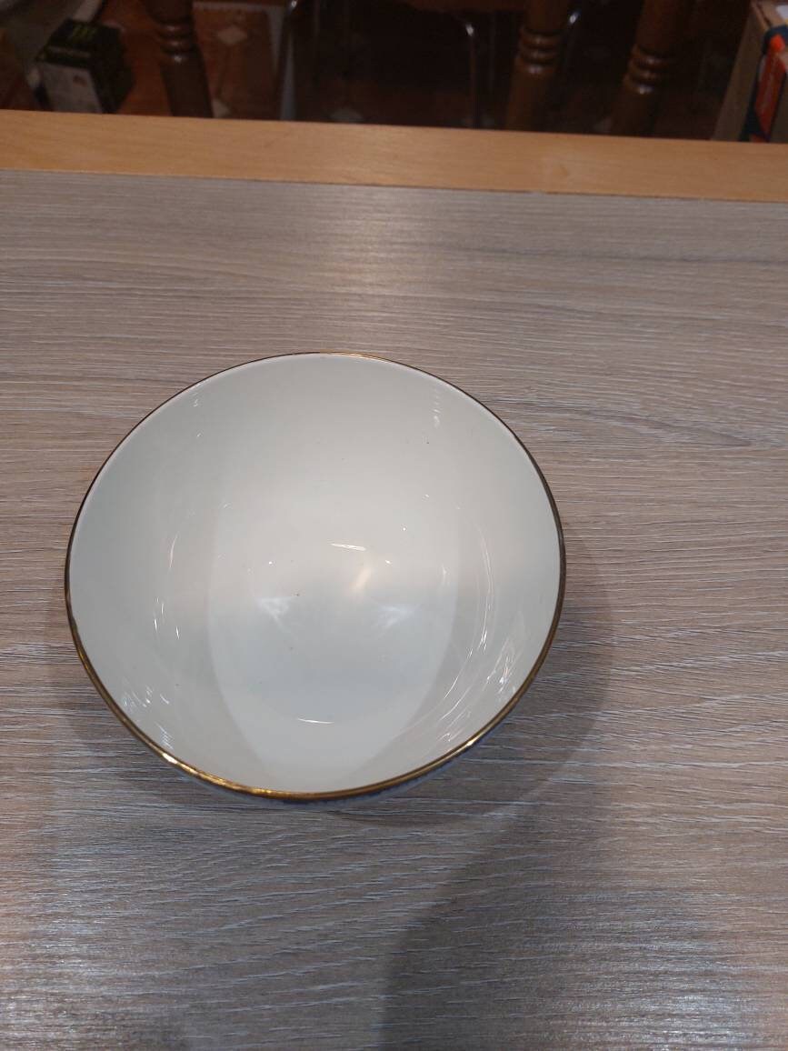 Samuel Radford Fenton Bowl, Blue and White Bowl, Fenton Bone China ...