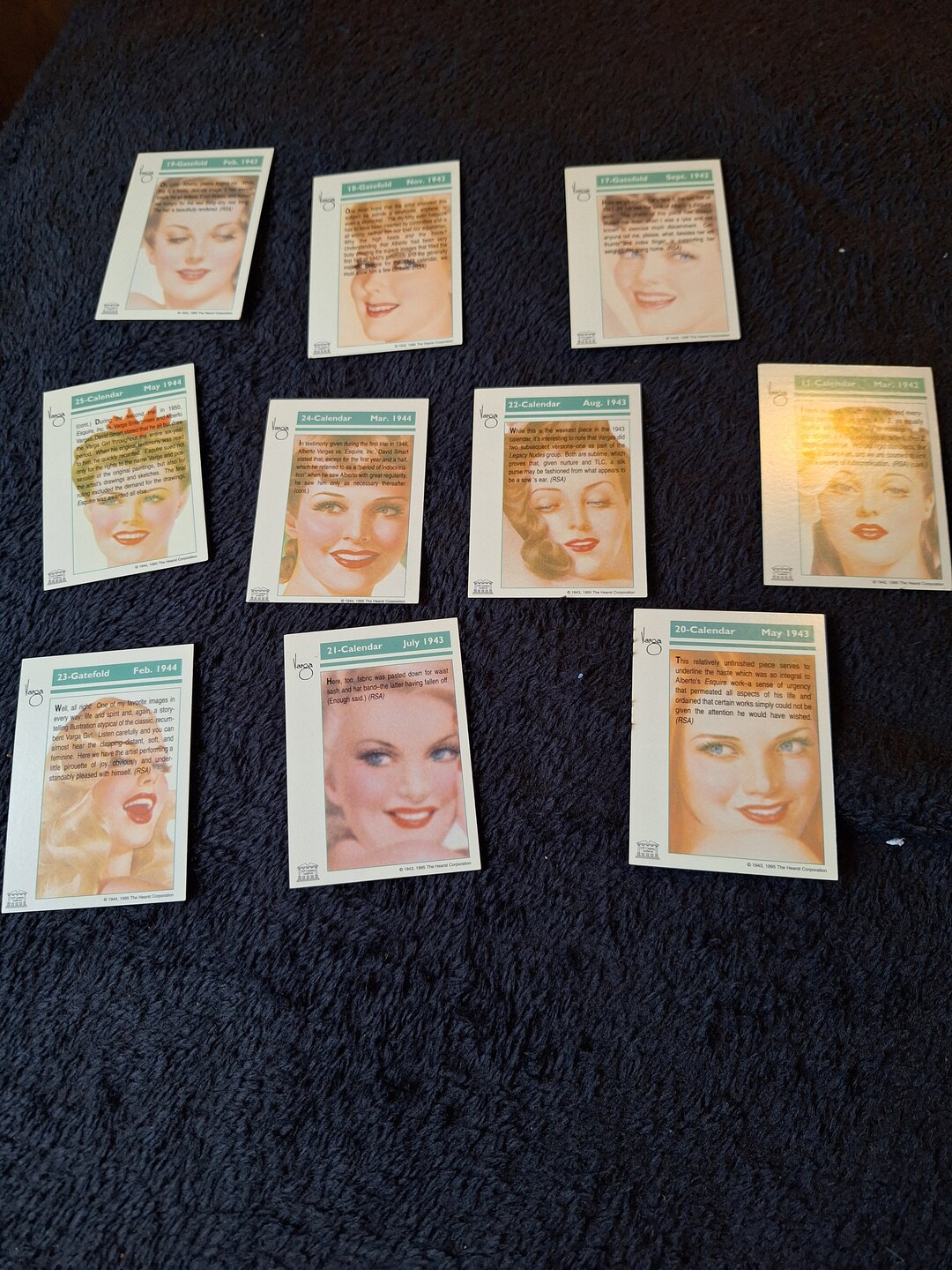 Varga Collectable Cards, Pin up Cards, Vintage Cards, Collectable Cards ...