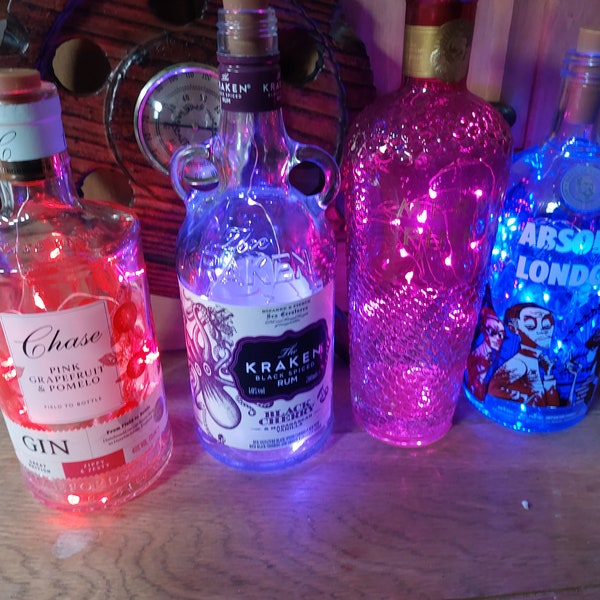 Light up Vodka Bottles - Etsy