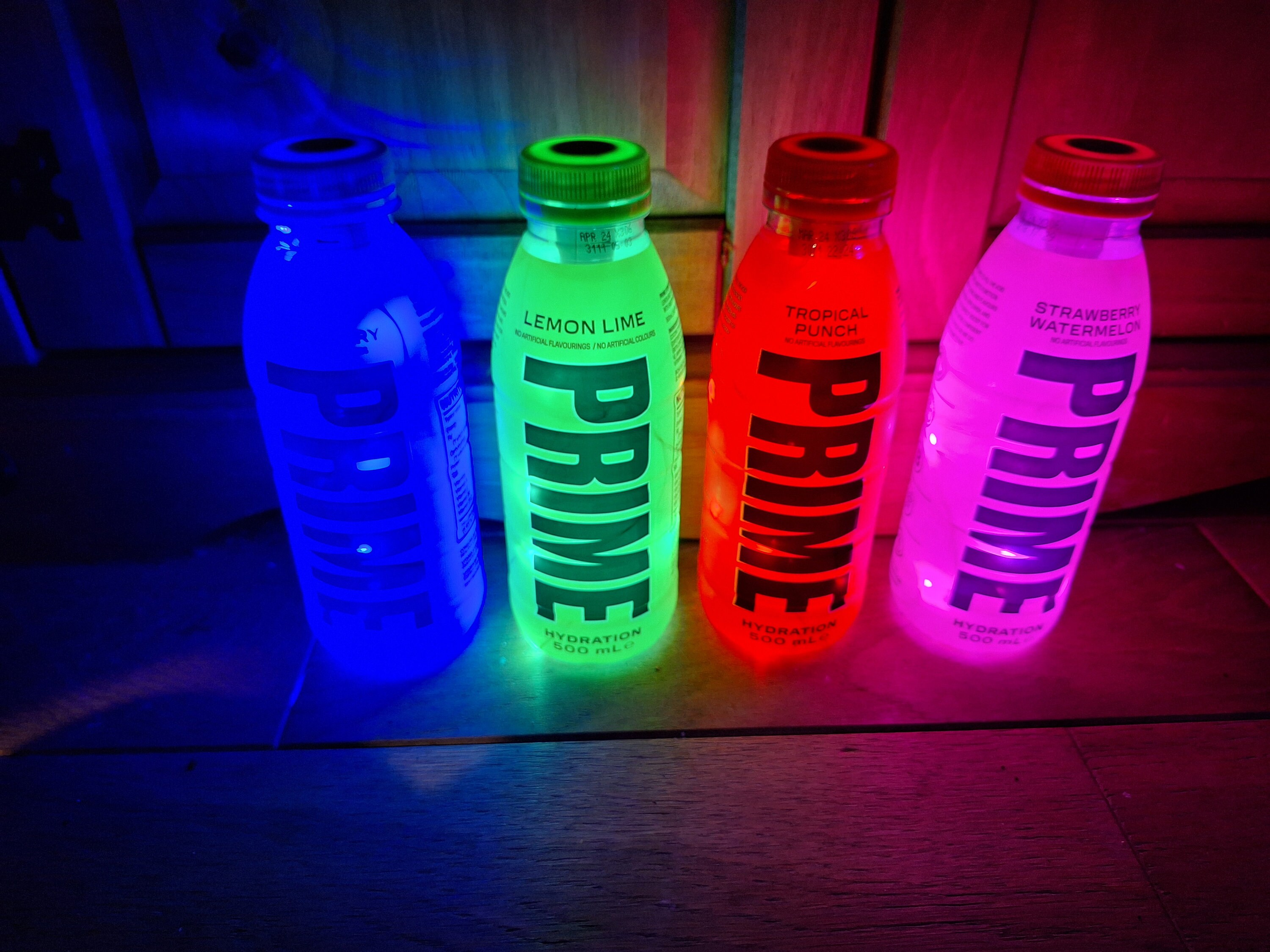 Light up Prime Bottles, Upcycled Prime Bottles, Light Bottles, Prime ...