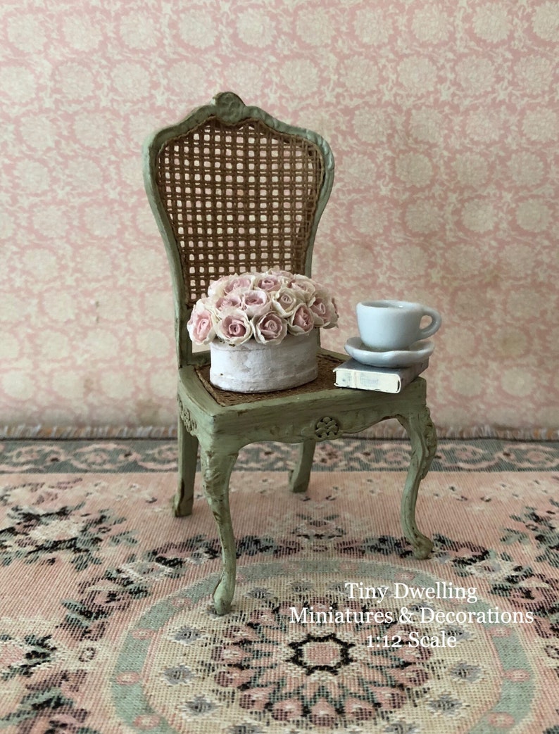 Miniature French Country Chair Miniature Chair Dollhouse - Etsy