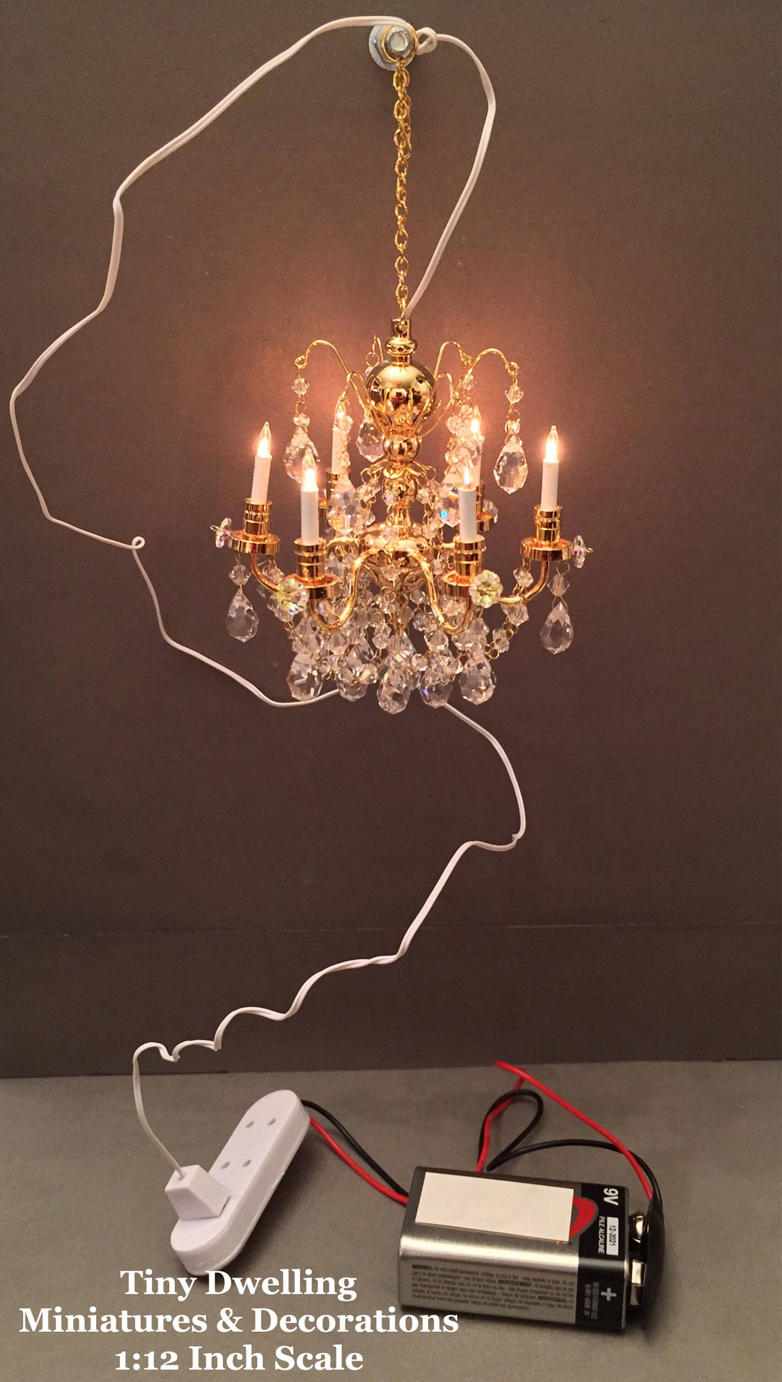 Dollhouse Battery Operating Lighting System, Dollhouse Lighting System ...