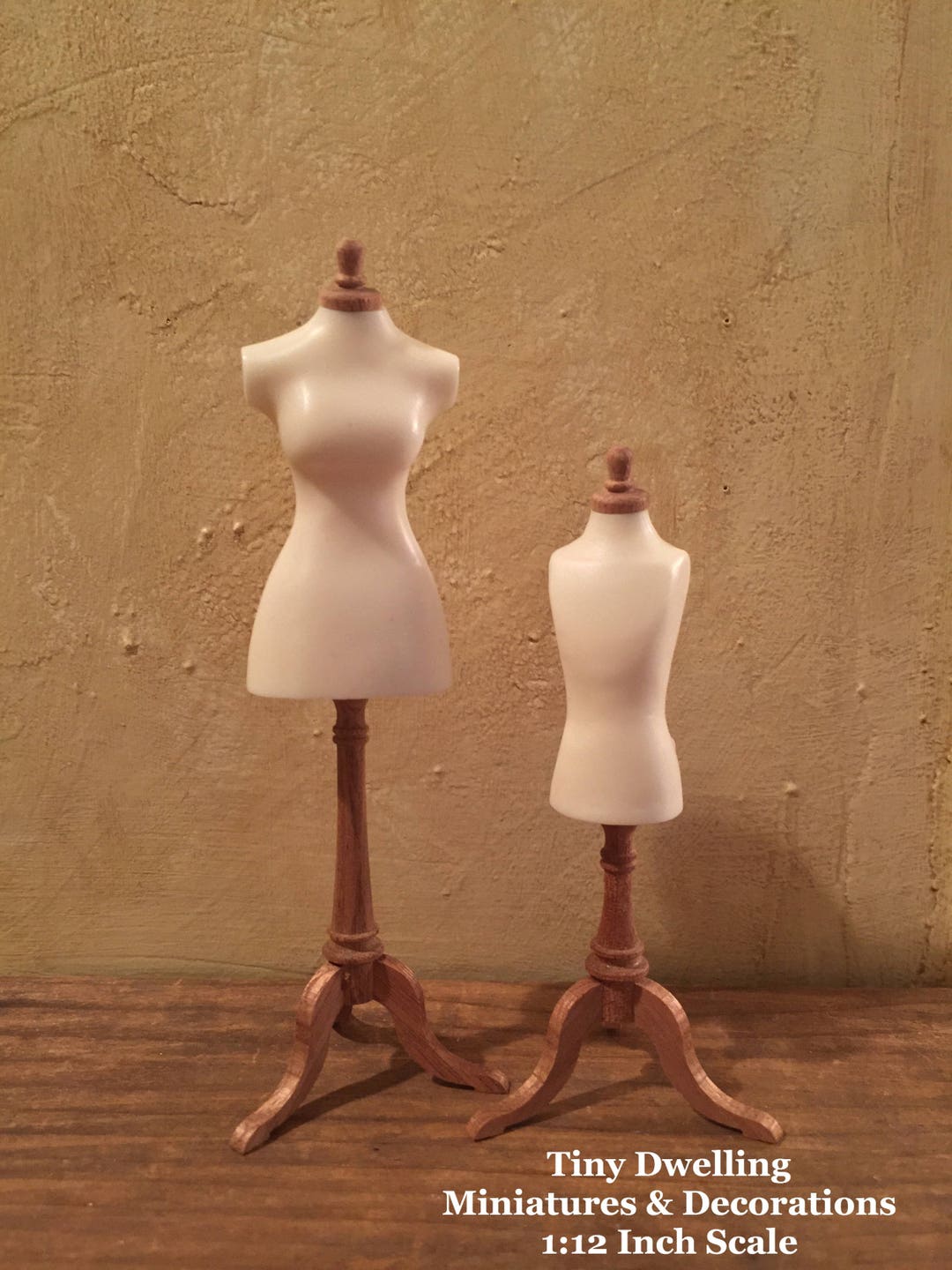 Miniature Dress Form, Dollhouse Mannequin, Miniature Boudoir, Miniature ...