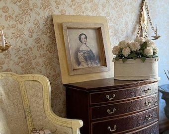 Miniature Wall Decor, Miniature French Oil Painting , French Country ...