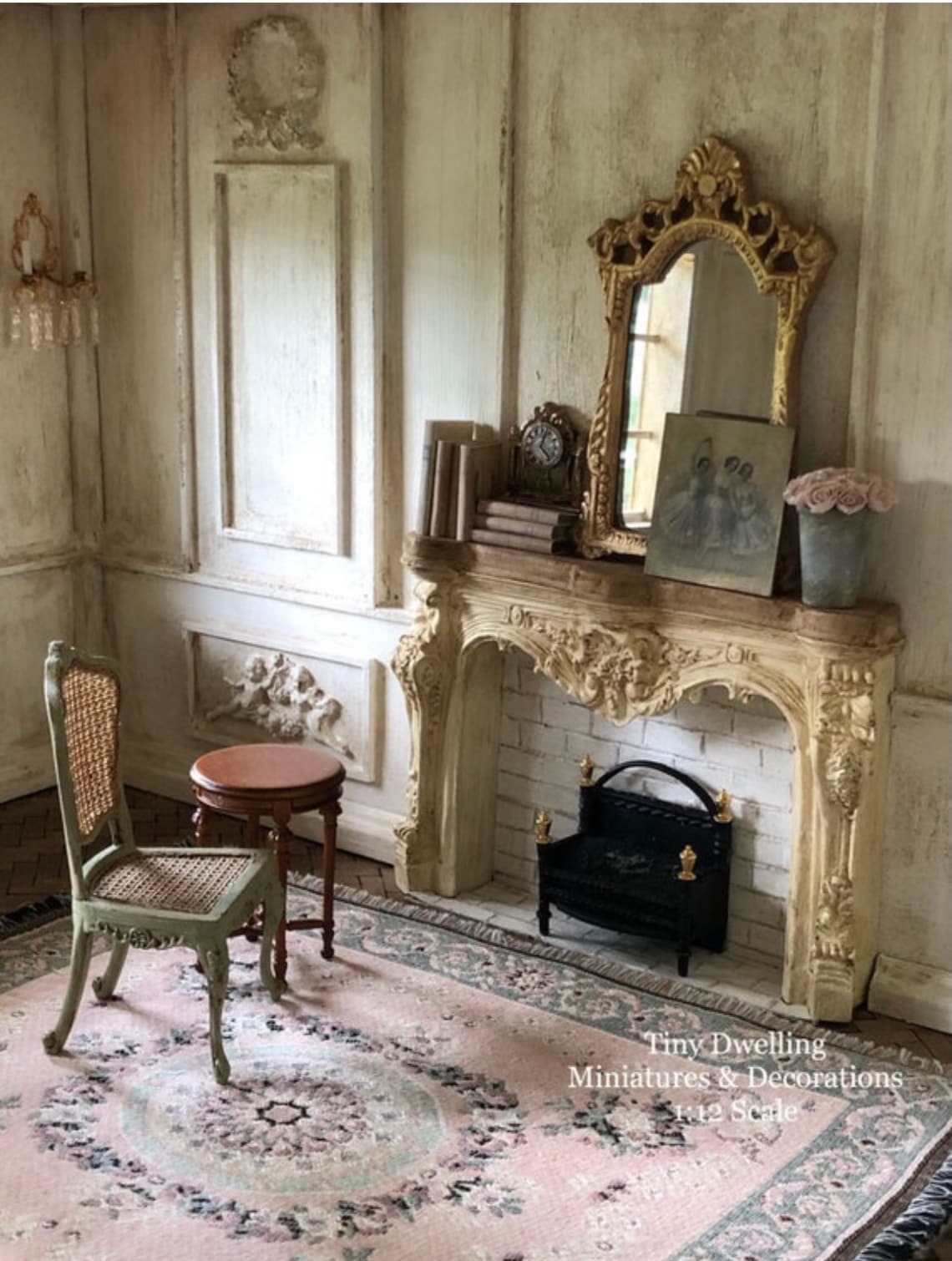 French Dollhouse, Miniature Chateau, Dollhouse, French Dollhouse ...