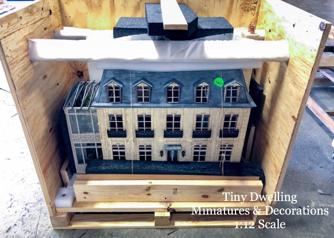 French Dollhouse, Miniature Chateau, Dollhouse, French Dollhouse ...