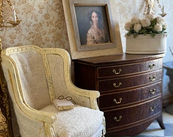 Miniature Wall Decor, Miniature French Oil Painting , French Country ...