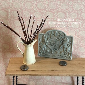 Miniature Wall Decor, Miniature French Pediments, French Country ...