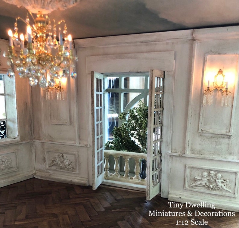 French Dollhouse, Miniature Chateau, Dollhouse, French Dollhouse ...