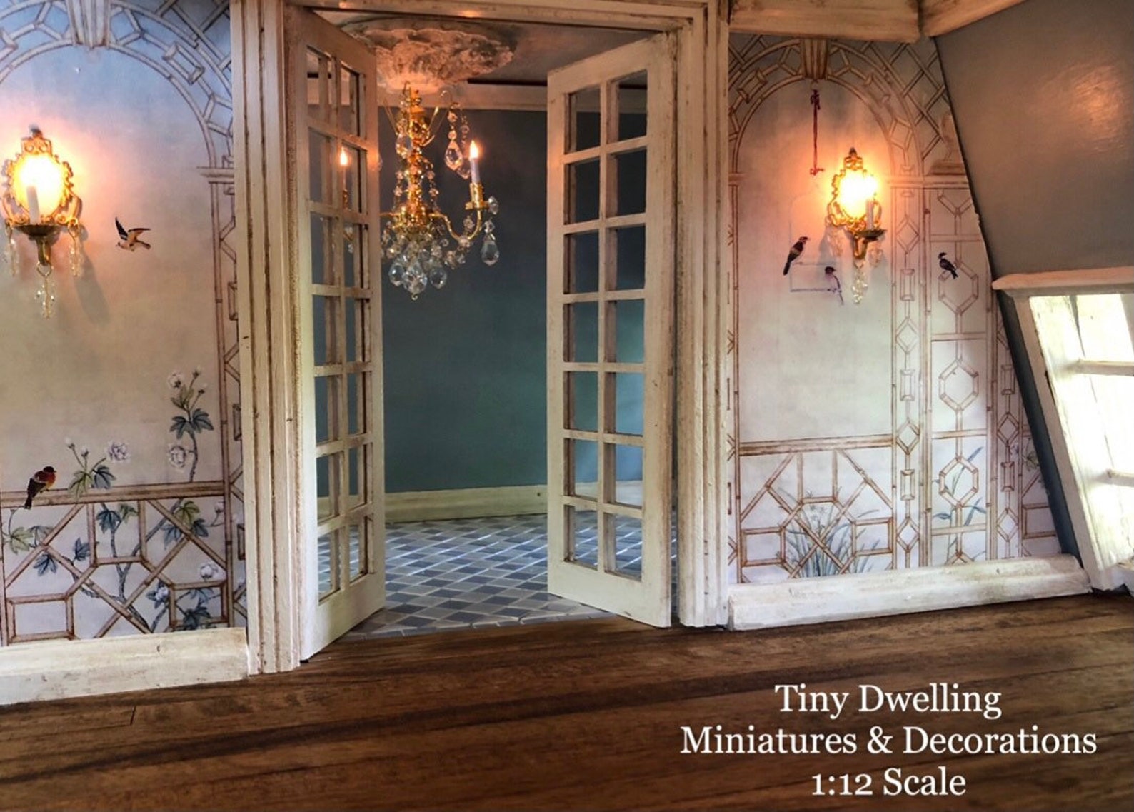 French Dollhouse, Miniature Chateau, Dollhouse, French Dollhouse ...