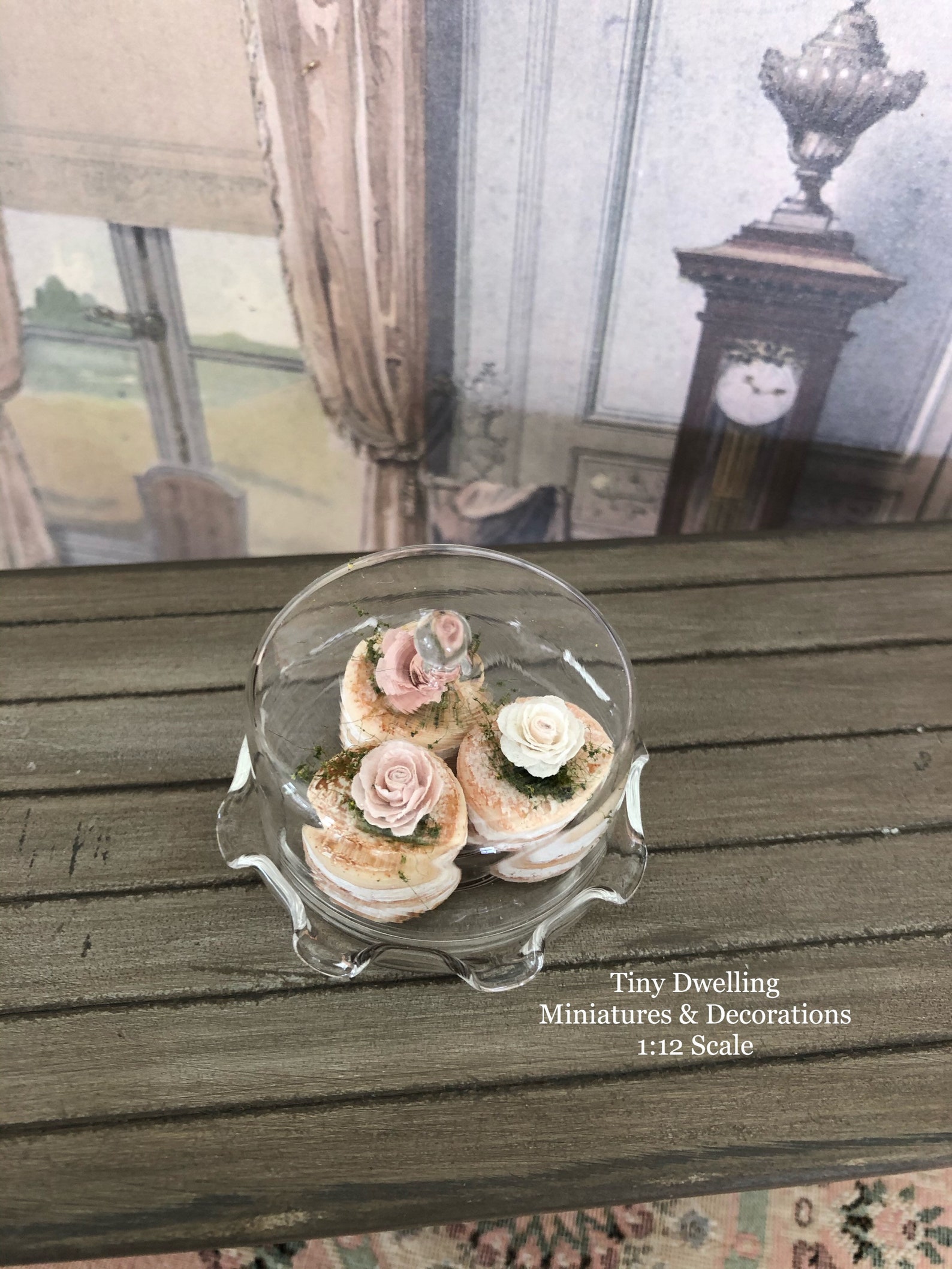 Miniature Dollhouse Cake, Miniature Cakes, Miniature Bakery, Miniatures ...