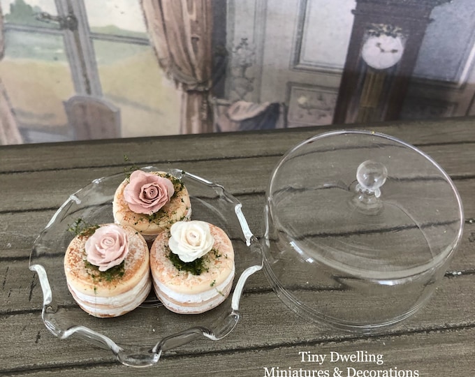 Miniature Dollhouse Cake Miniature Cakes Miniature Bakery - Etsy