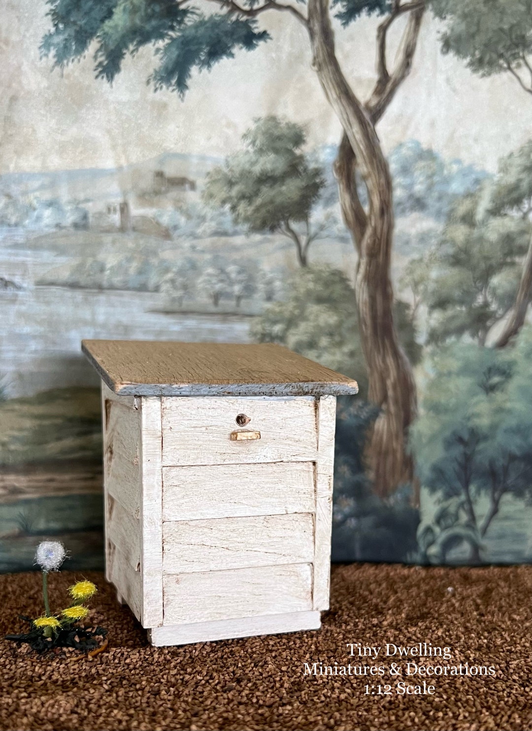 Miniature Bee House, Miniature Beehive, Dollhouse Bee Keeping ...