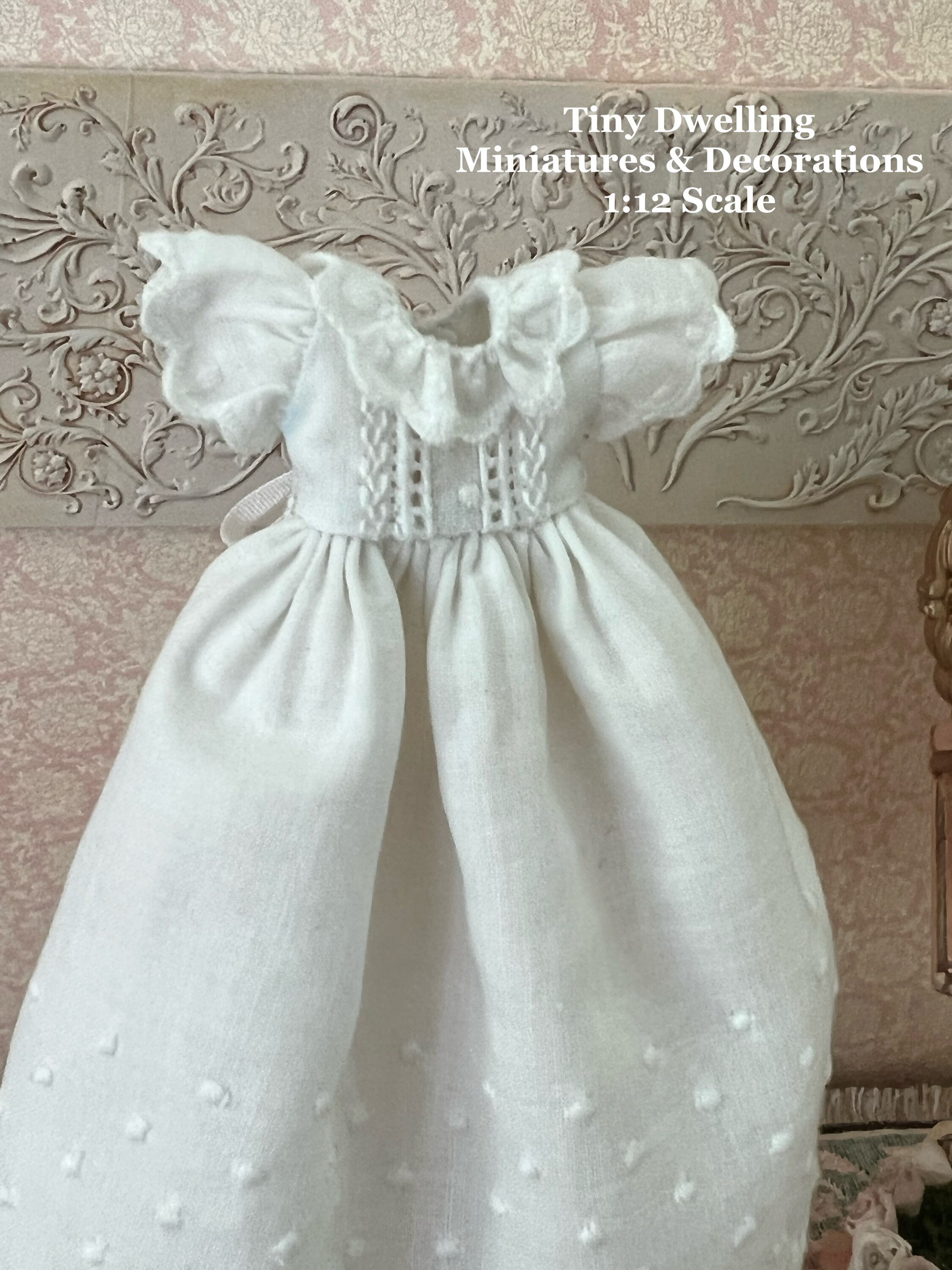 Miniature Dress, Dollhouse Dress, Miniature Boudoir, Miniature Clothing ...