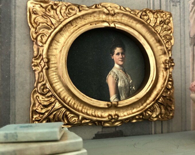 Miniature Wall Decor, Miniature French Art , French Country Miniatures ...